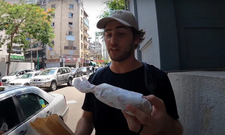 Luke Damant Popular Travel Vlogger in Lebanon! - vibelb